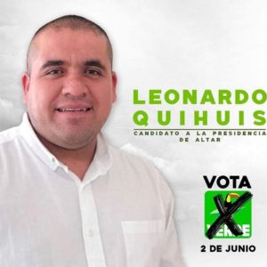 Leonardo Quihuis Bustamante Candidato A Presidentes Municipales O ...